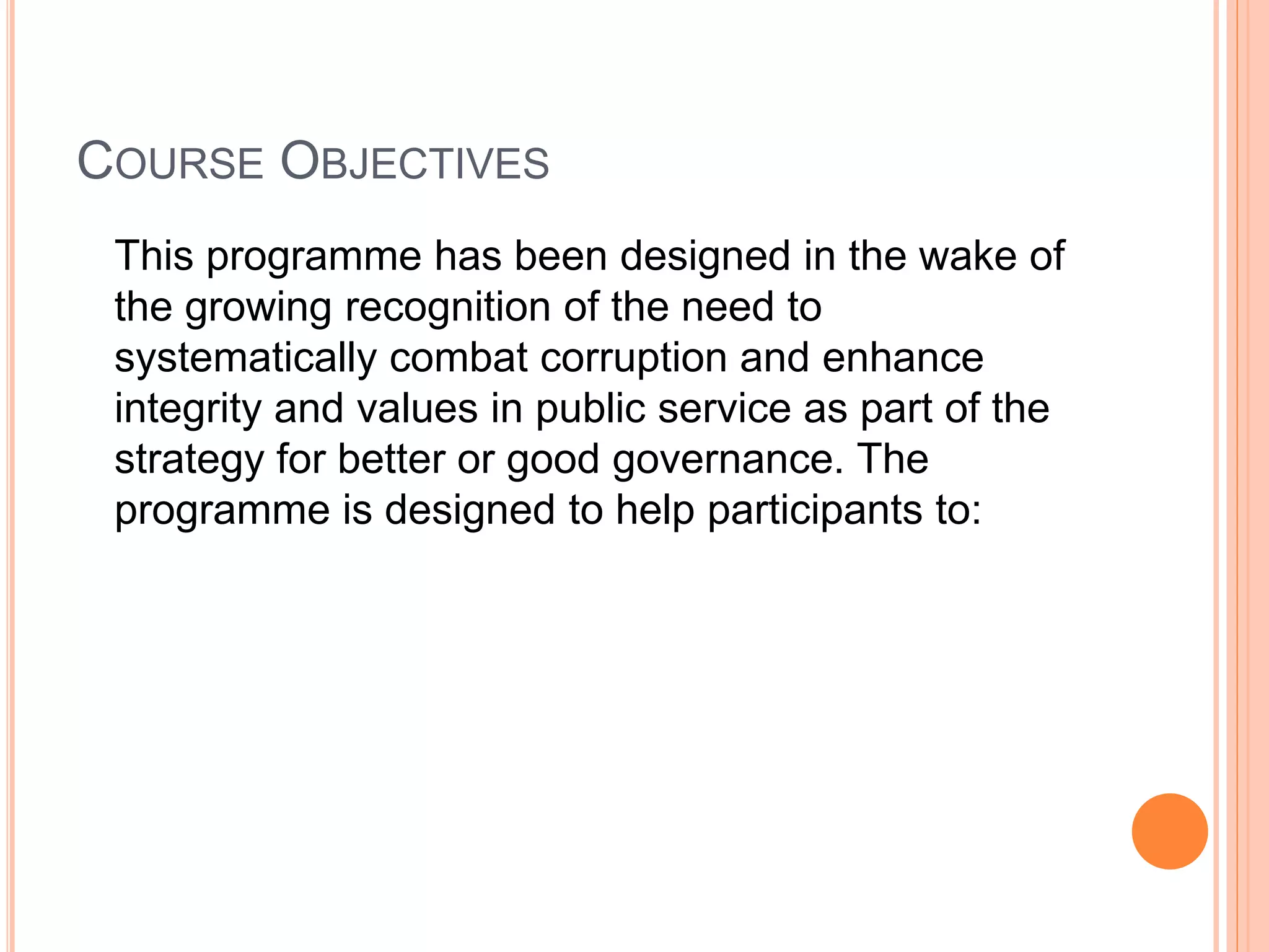 Strategies for combating corruption | PPTX