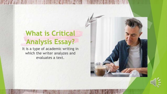 Strategies For Critical Analysis Essay Writing | PPTX | Educational ...