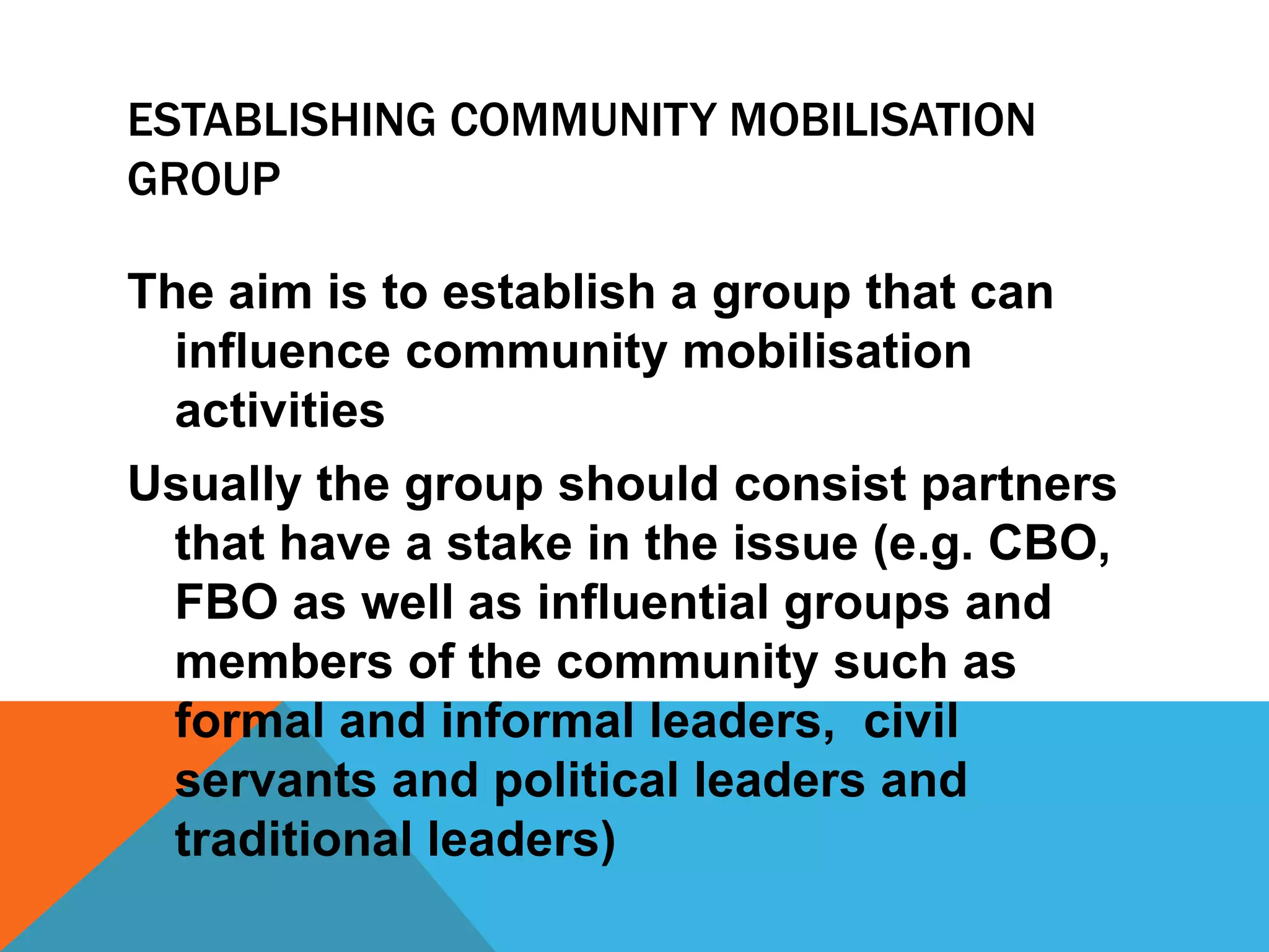 Strategies for Mobilizing Communities by CSOs in Making FOI Requests | PPTX