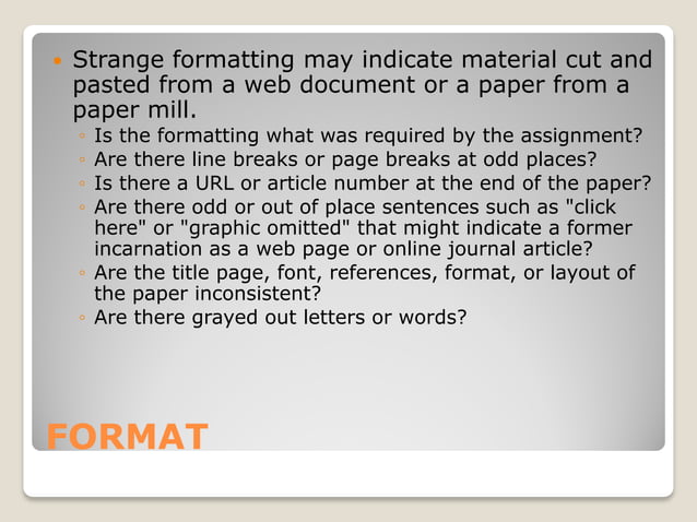 Strategies for detecting plagiarism | PPT Strategies for detecting plagiarism | PPT
