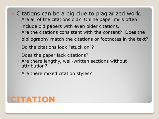 Strategies for detecting plagiarism | PPT Strategies for detecting plagiarism | PPT