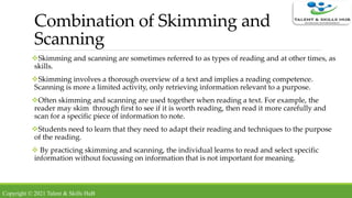 Strategies for Developing Your Reading Skills | PPTX