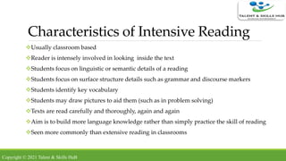 Strategies for Developing Your Reading Skills | PPTX
