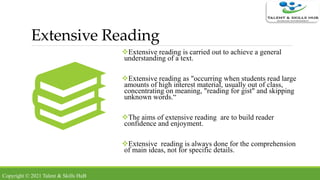 Strategies for Developing Your Reading Skills | PPTX