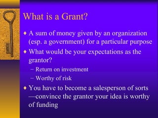 Strategies for Effective Grant Writing | PPT