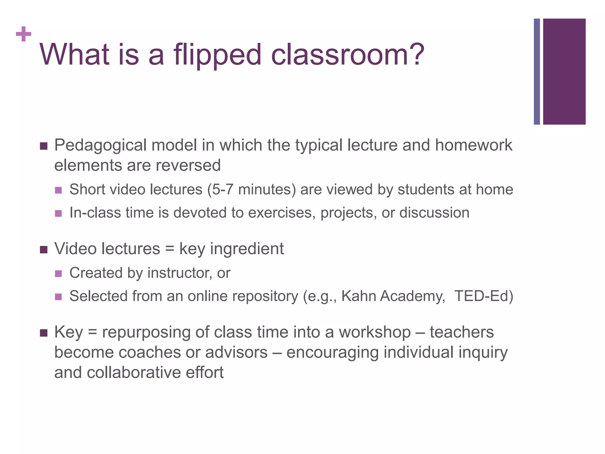 Strategies for effective lesson planning flipped classroom | PPT