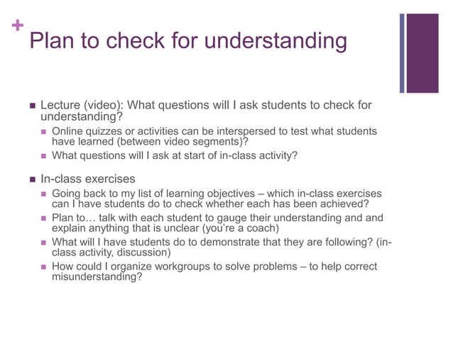 Strategies for effective lesson planning flipped classroom | PPT