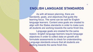 Strategies for ELL | PPTX