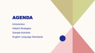Strategies for ELL | PPTX