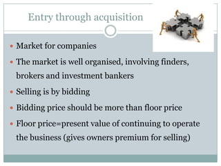 Strategies for entry into new agribusiness | PPTX