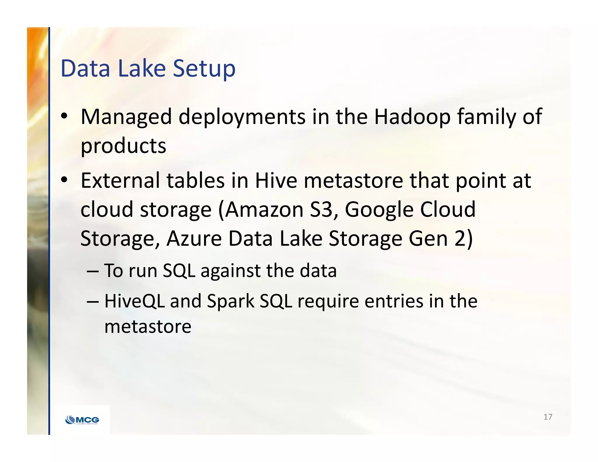 ADV Slides: Strategies for Fitting a Data Lake into a Modern Data Architecture | PPT
