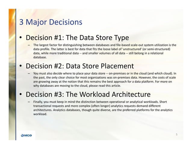 ADV Slides: Strategies for Fitting a Data Lake into a Modern Data Architecture | PPT