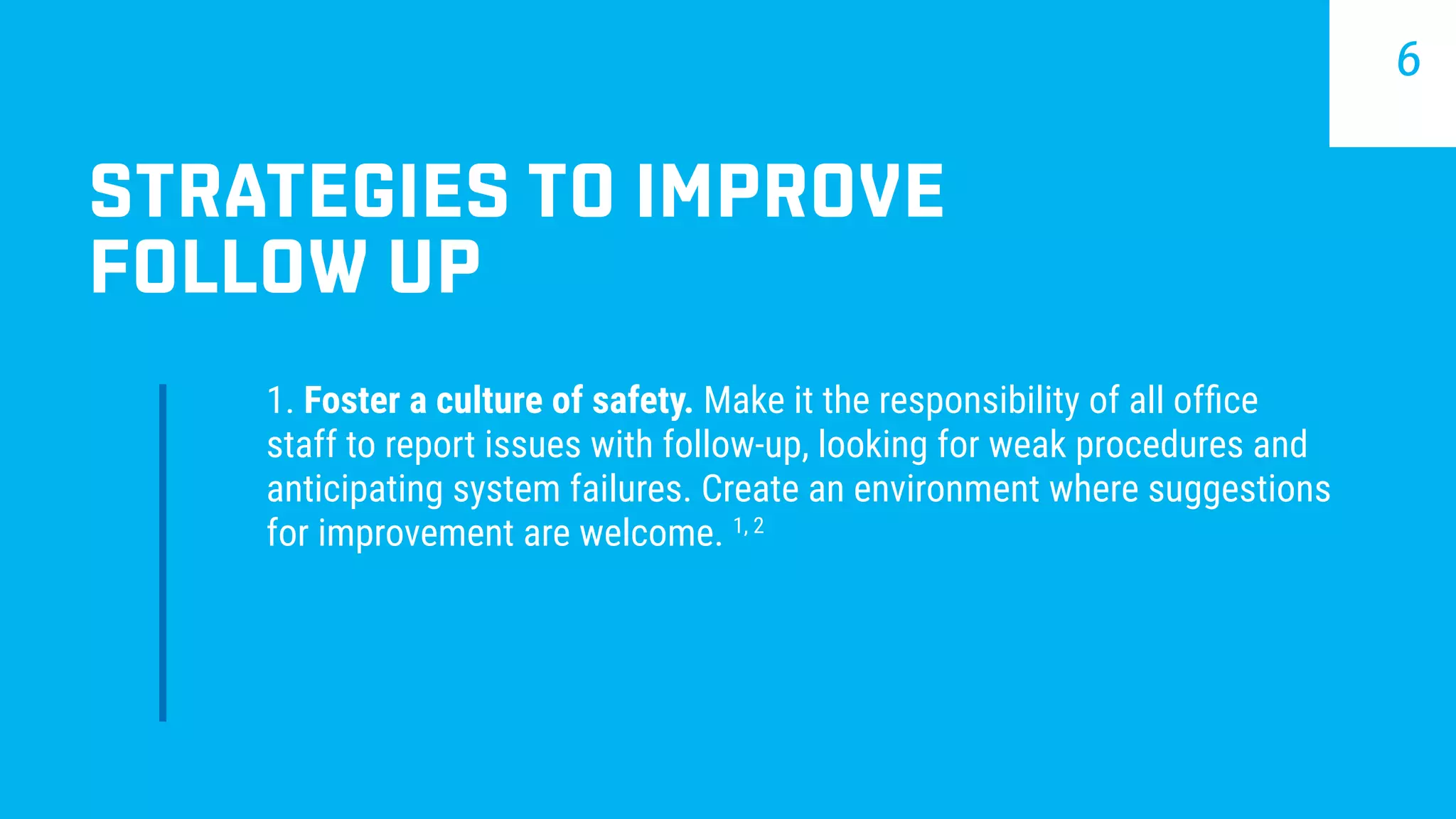 Strategies to Improve Patient Follow Up | PDF