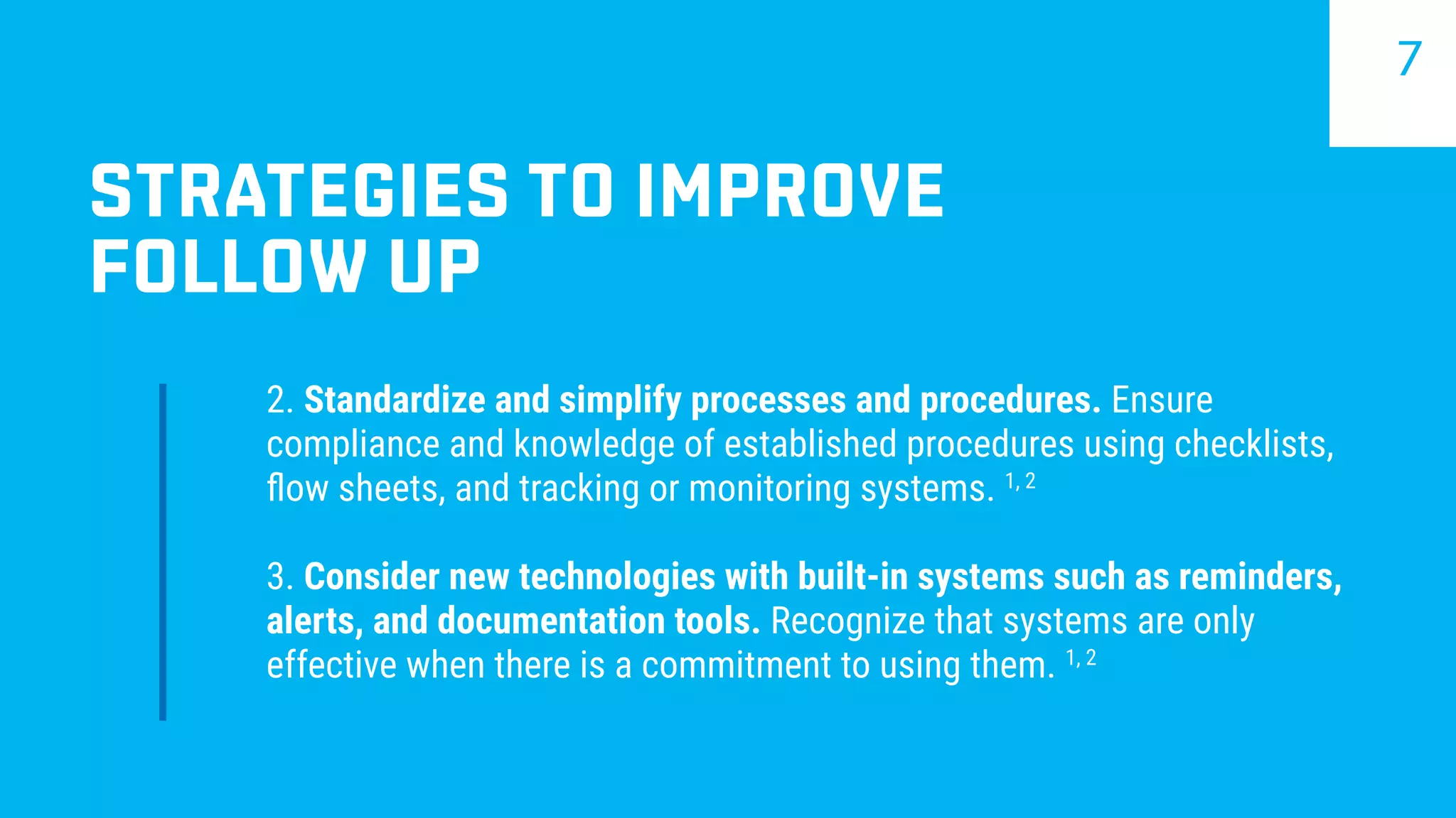 Strategies to Improve Patient Follow Up | PDF