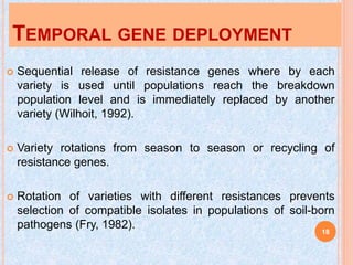 Strategies for gene deployment (1) | PPTX