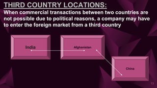 STRATEGIES FOR GLOBALISATION | PPTX | Business Administration | Business