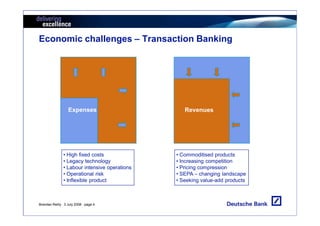 Strategies For Growth Post Sepa Deutsche Brendan Reilly | PDF