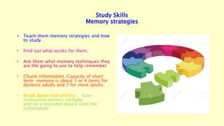 Strategies for Helping the Memory of the Dyslexic | PPT