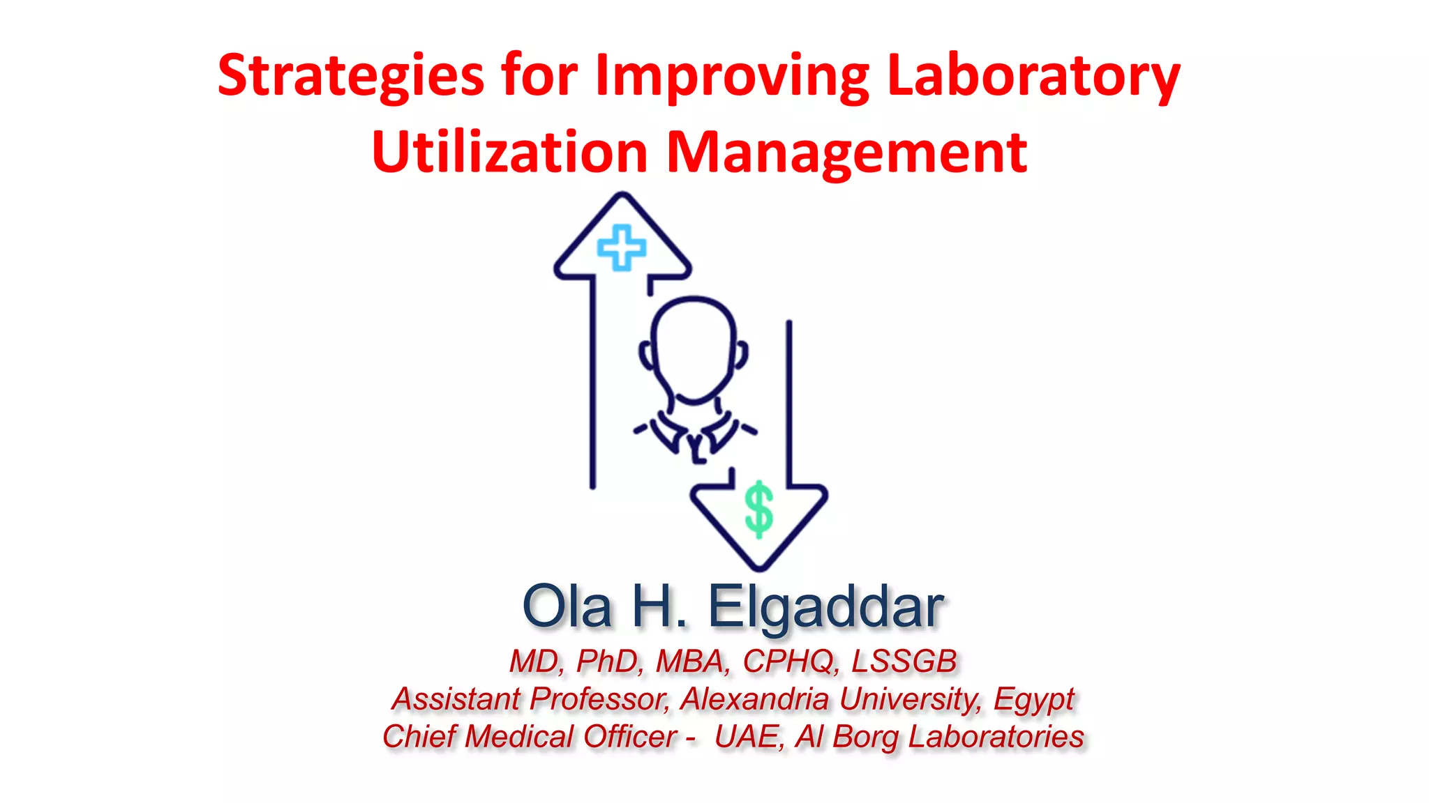 Strategies for Improving Laboratory Utilization | PDF