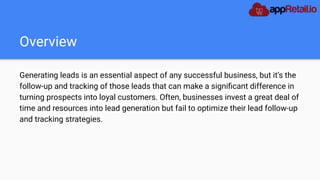 strategies for lead follow up and tracking.pdf