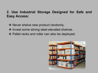 Strategies for making your warehouse more efficient | PPTX