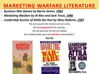 Strategies for marketing warfare | PPTX