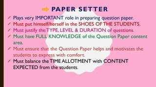 Strategies for preparing question papers | PDF