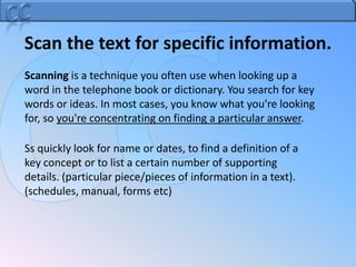 Strategies For Reading Comprehension | PPTX