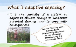 Strategies for reducing vulnerability and strengthening adaptive ...