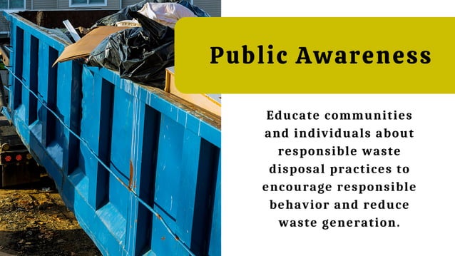 Strategies for Responsible and Efficient Waste Disposal | PPT
