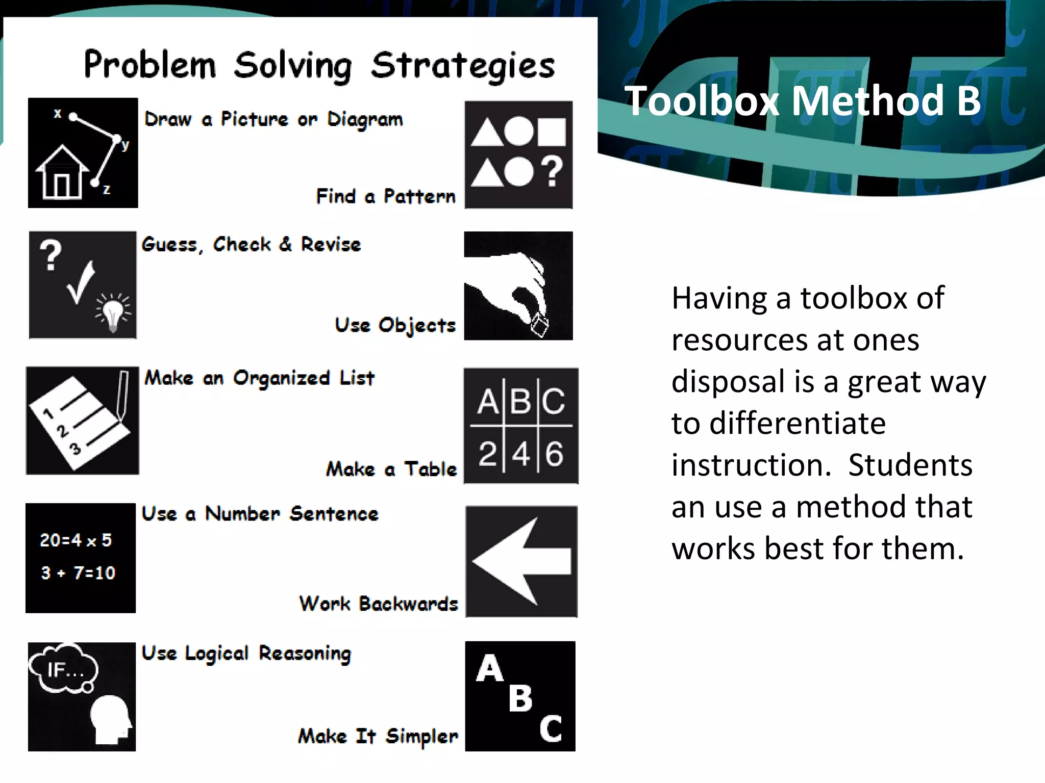 Strategies for solving math word problems | PPT