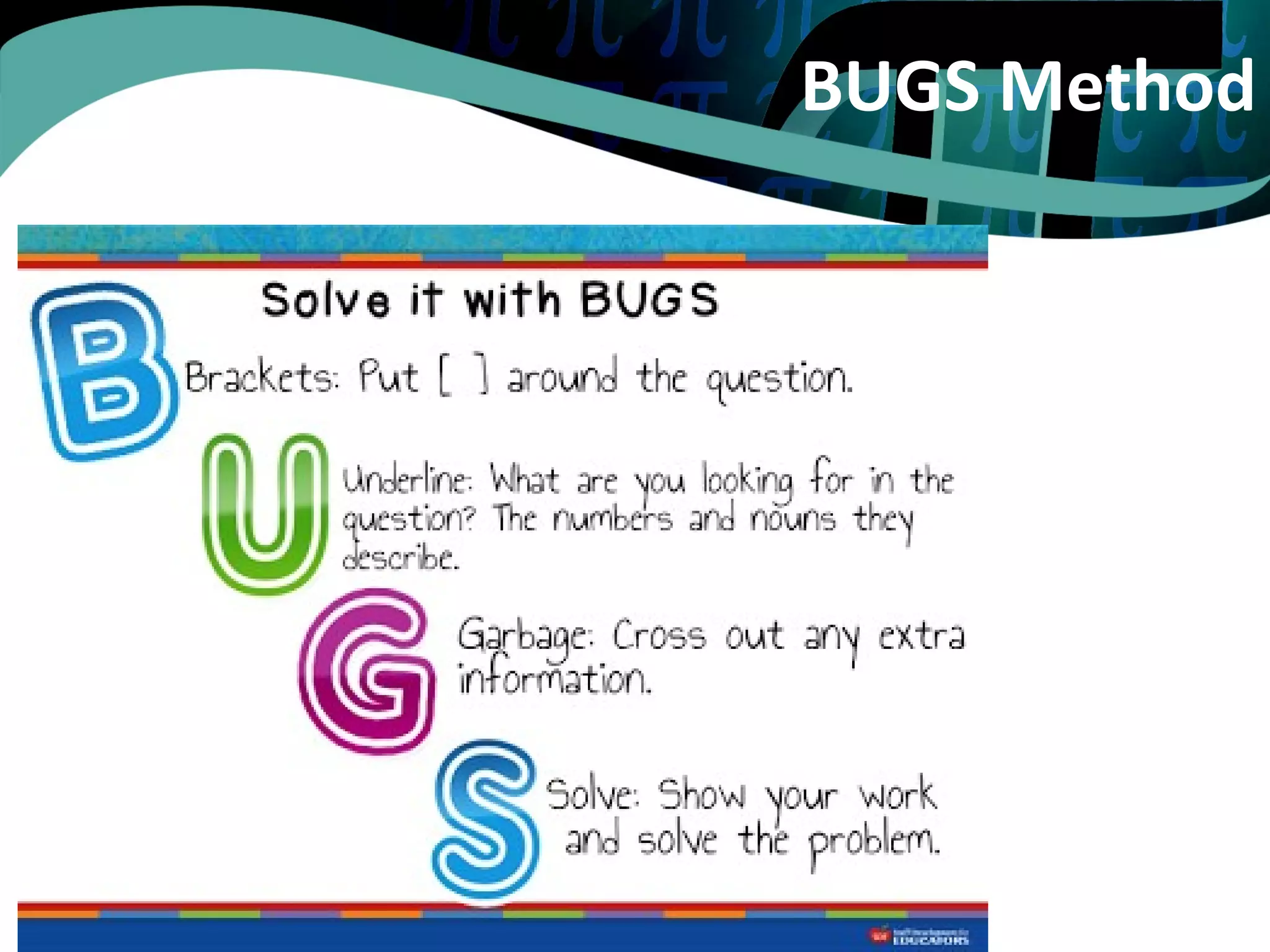 Strategies for solving math word problems | PPT