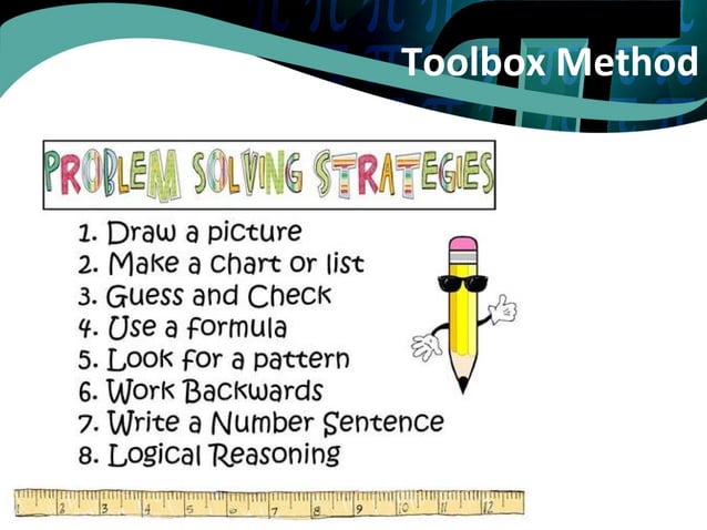 Strategies for solving math word problems | PPT | Education