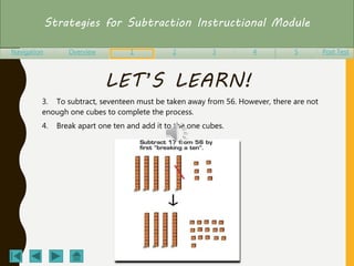 Strategies for Subtraction | PPTX