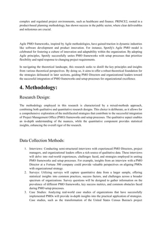 Strategies for Success Uniting PMO Frameworks and Setup Processes for ...