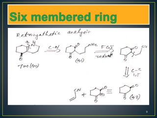 Strategies for synthesis of three,four five and six membered ring | PPTX