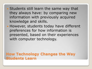 Strategies for Teaching with Technology | PPT