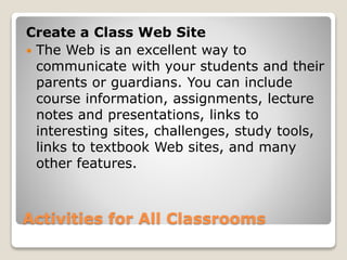 Strategies for teaching with Technology | PPTX