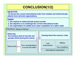 Strategies for the war on terrorism [compatibility mode] | PPT