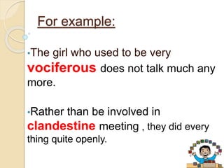 Strategies for vocab | PPTX