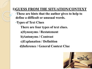 Strategies for vocab | PPTX