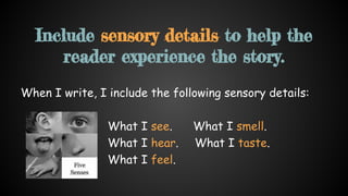 Strategies for writing effective personal narrative | PPT