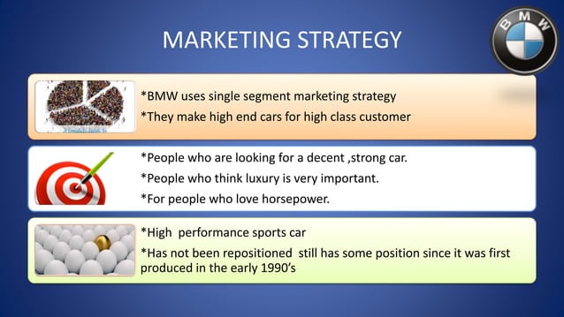 Strategies of bmw | PPTX | Automotive Industry | Industries