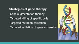 Strategies of gene therapy | PPTX
