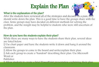 Polya's Problem-Solving Strategy | PPTX