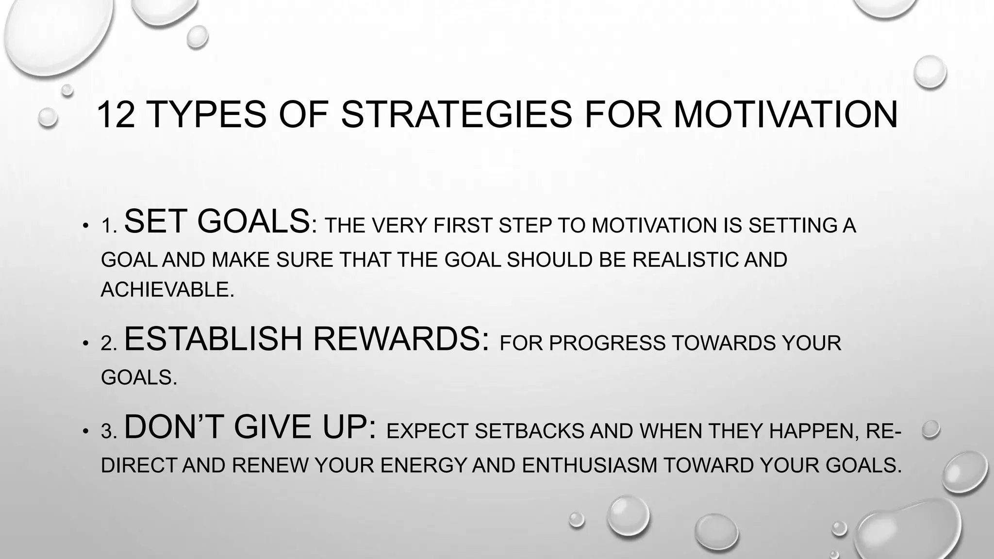 Strategies of motivation | PPTX