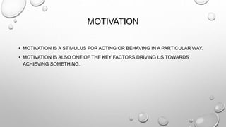 Strategies of motivation | PPTX