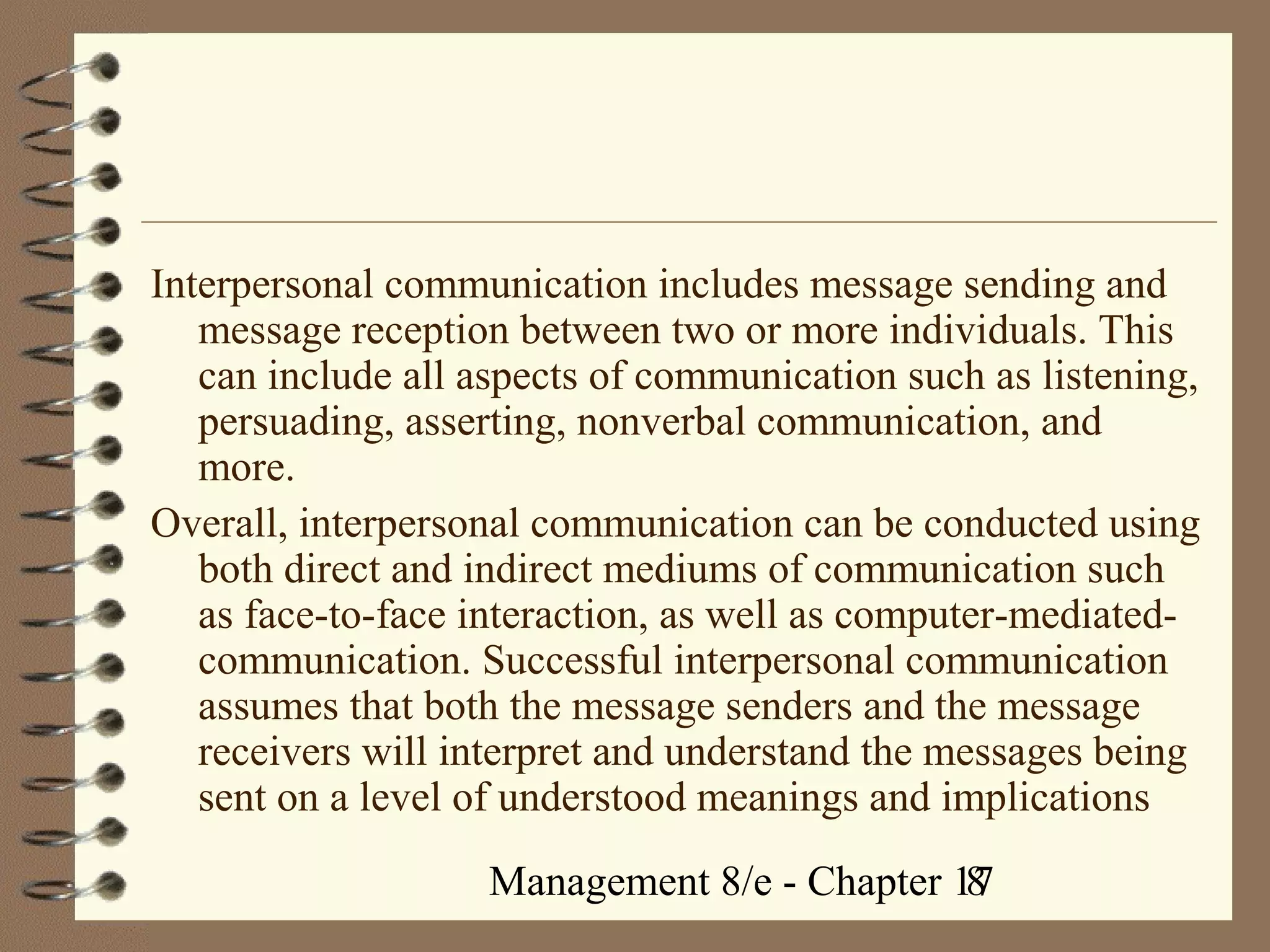 Strategies of successful interpersonal communication | PPT