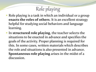 Strategies of teaching englishppt | PPTX