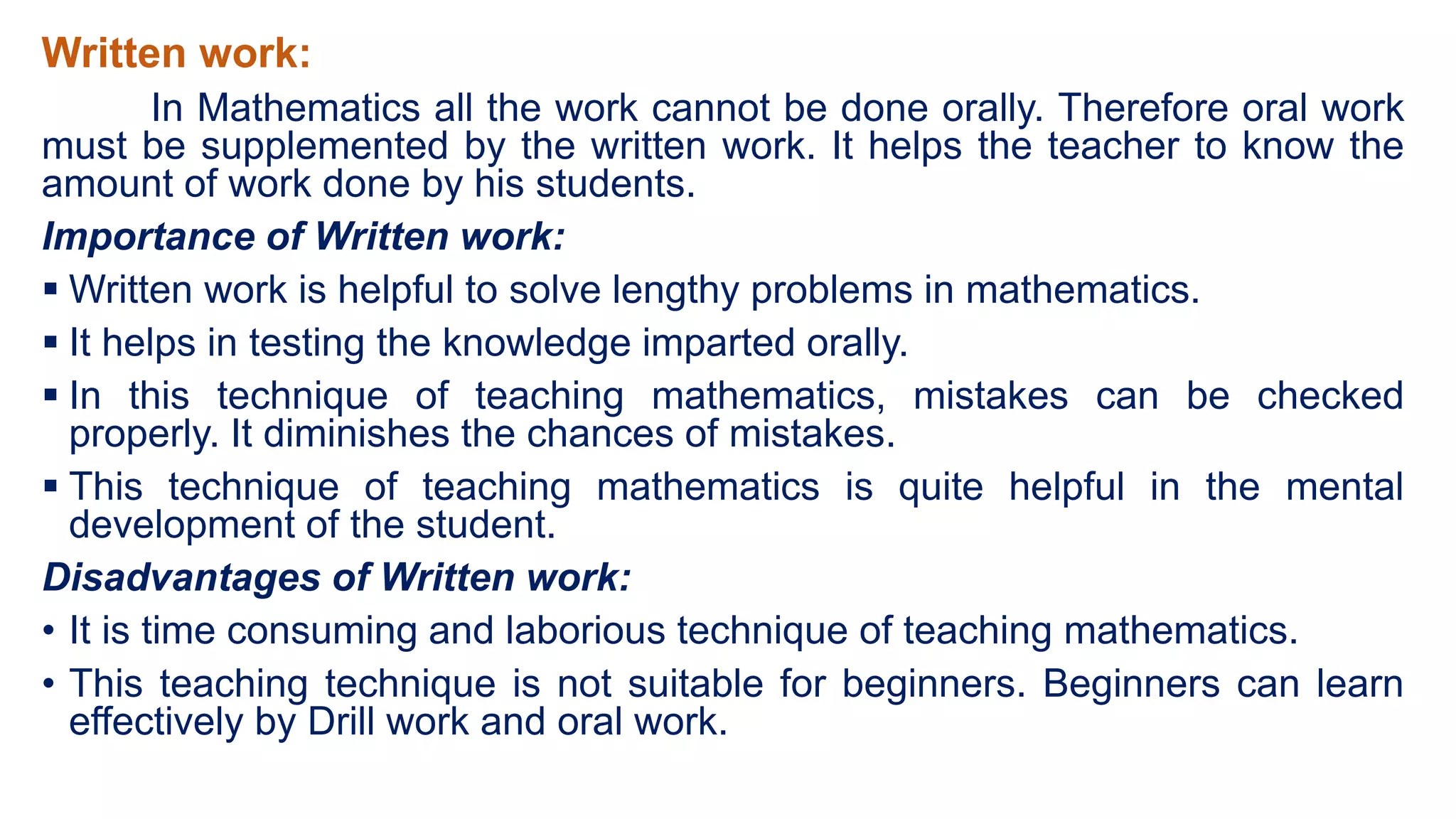 Strategies of Teaching Mathematics | PPTX